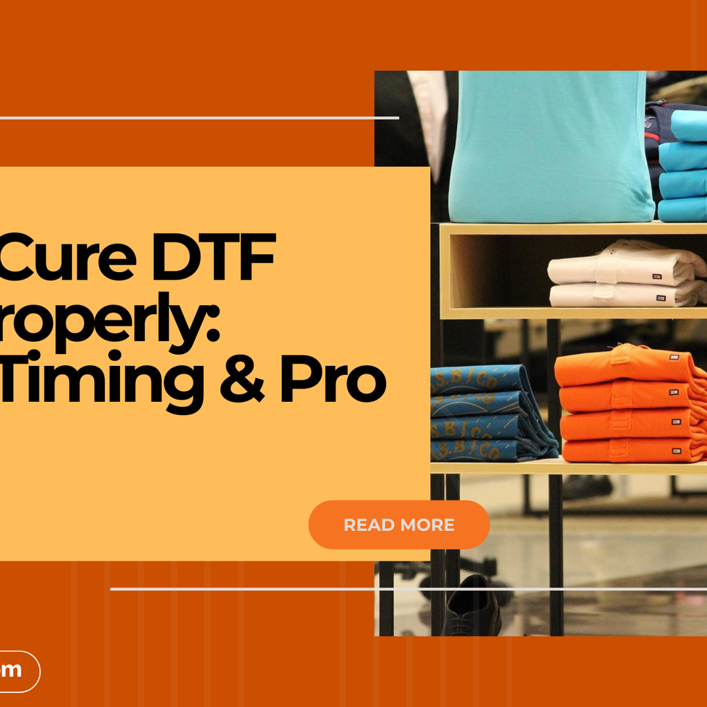 How to Cure DTF Prints Properly: Temps,Timing & Pro Tips