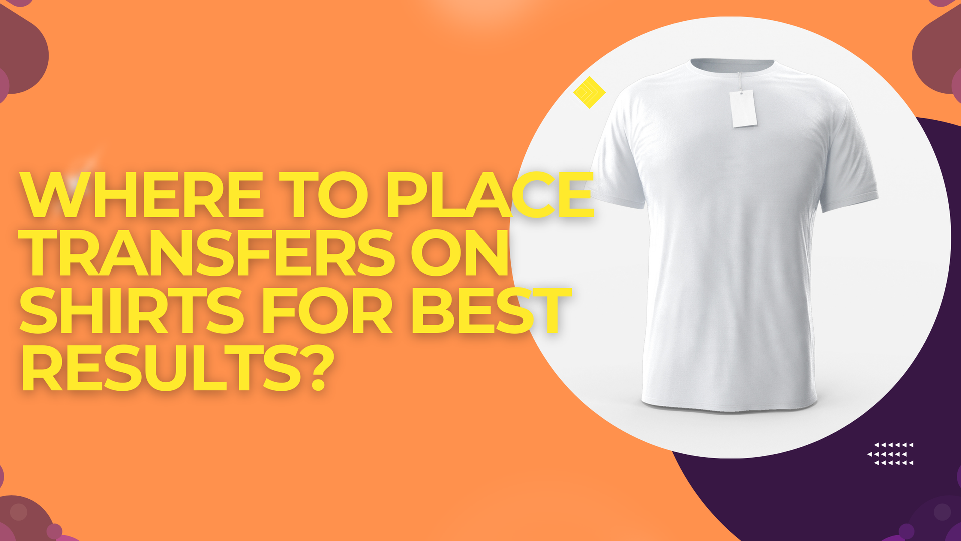 DTF Transfer Placement Guide: Where to Place Transfers on Shirts